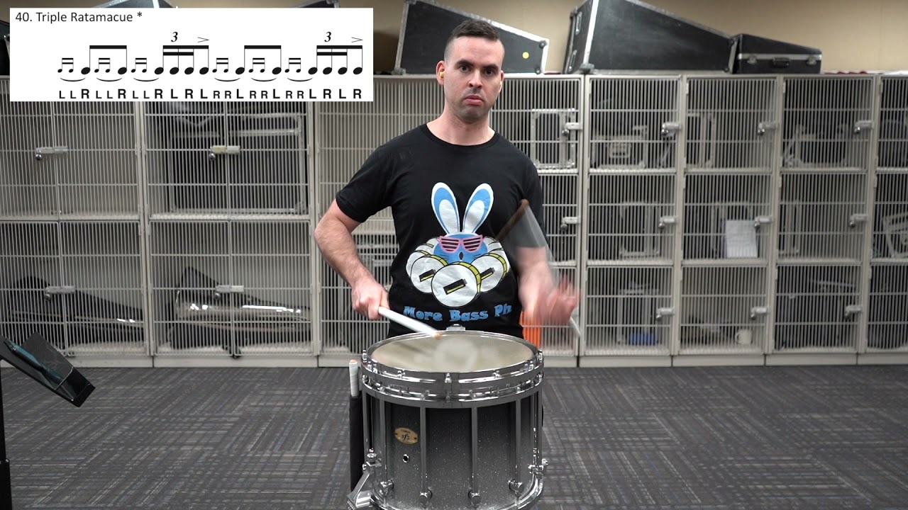Triple Ratamacue - Essential Drum Rudiment - YouTube