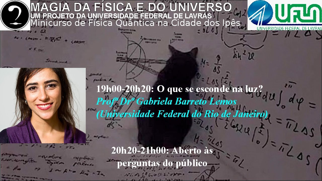 4to dia do Minicurso de física quântica na cidade dos ipês e das ...