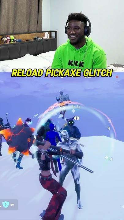 Fortnite Reload Pickaxe Glitch #fortniteglitch #fortnite - YouTube