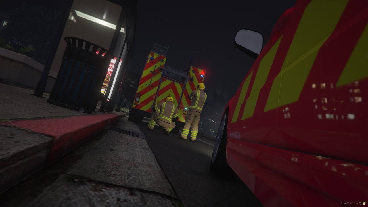 Simple showcase of new fire service system - YouTube