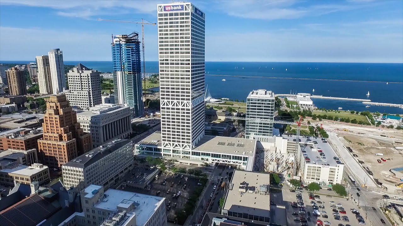 Flying A Drone Over Milwaukee: Part 2 - YouTube
