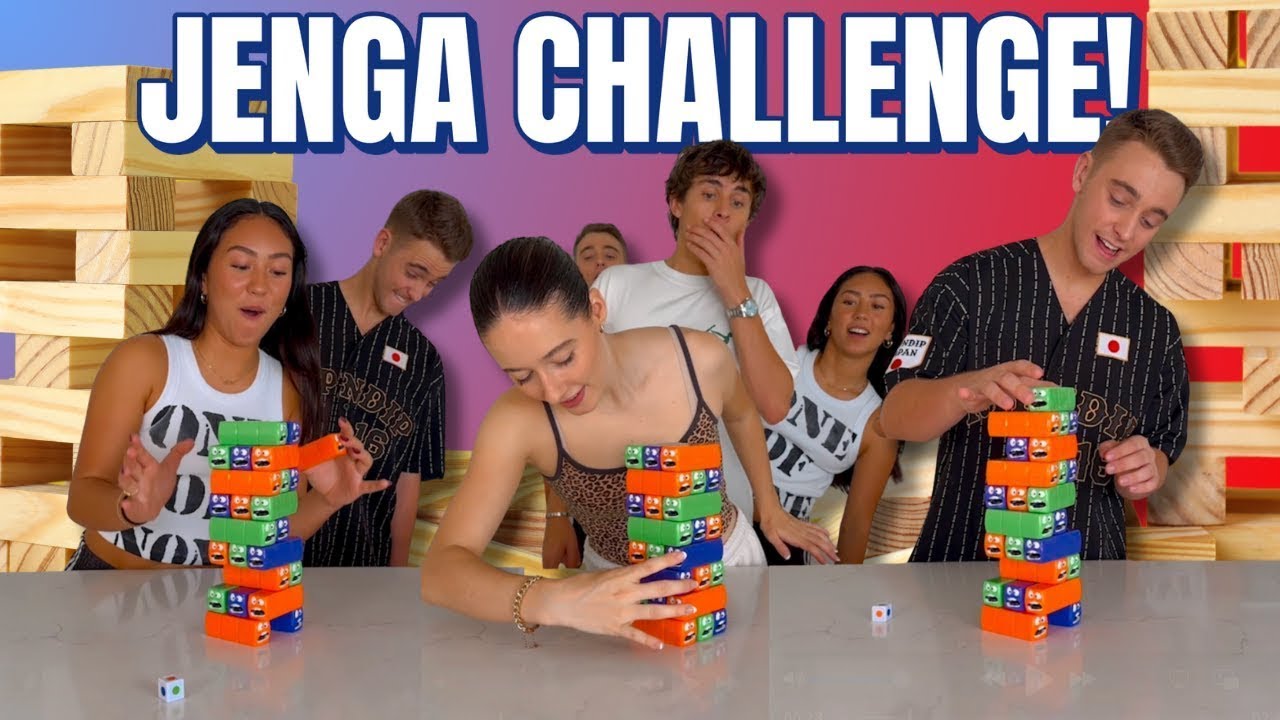 JENGA CHALLENGE! - YouTube