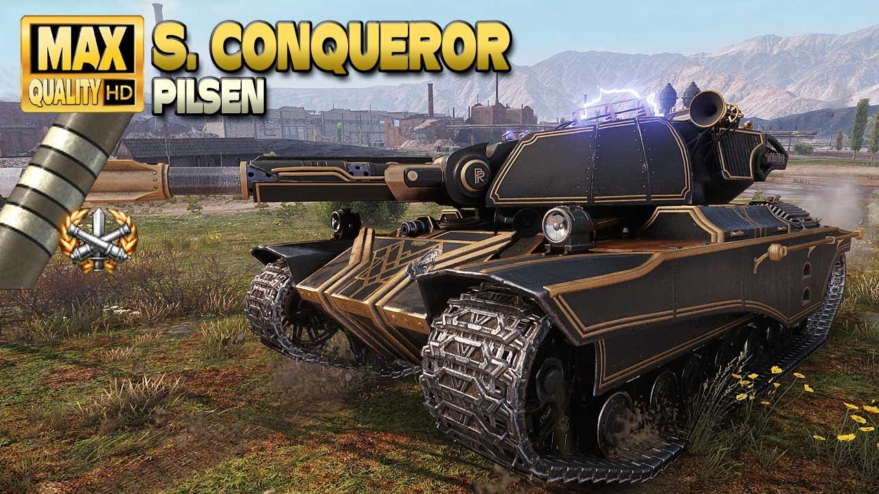 S. Conqueror: Bad start but then ... - World of Tanks - YouTube