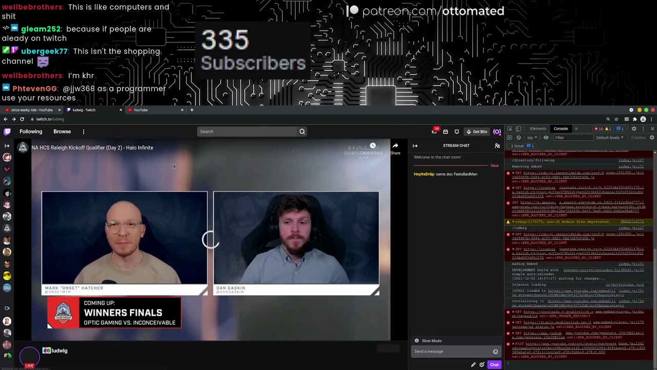 Ottomated's Mogul.TV extension progess. Ludwig, Twitch, YouTube - YouTube