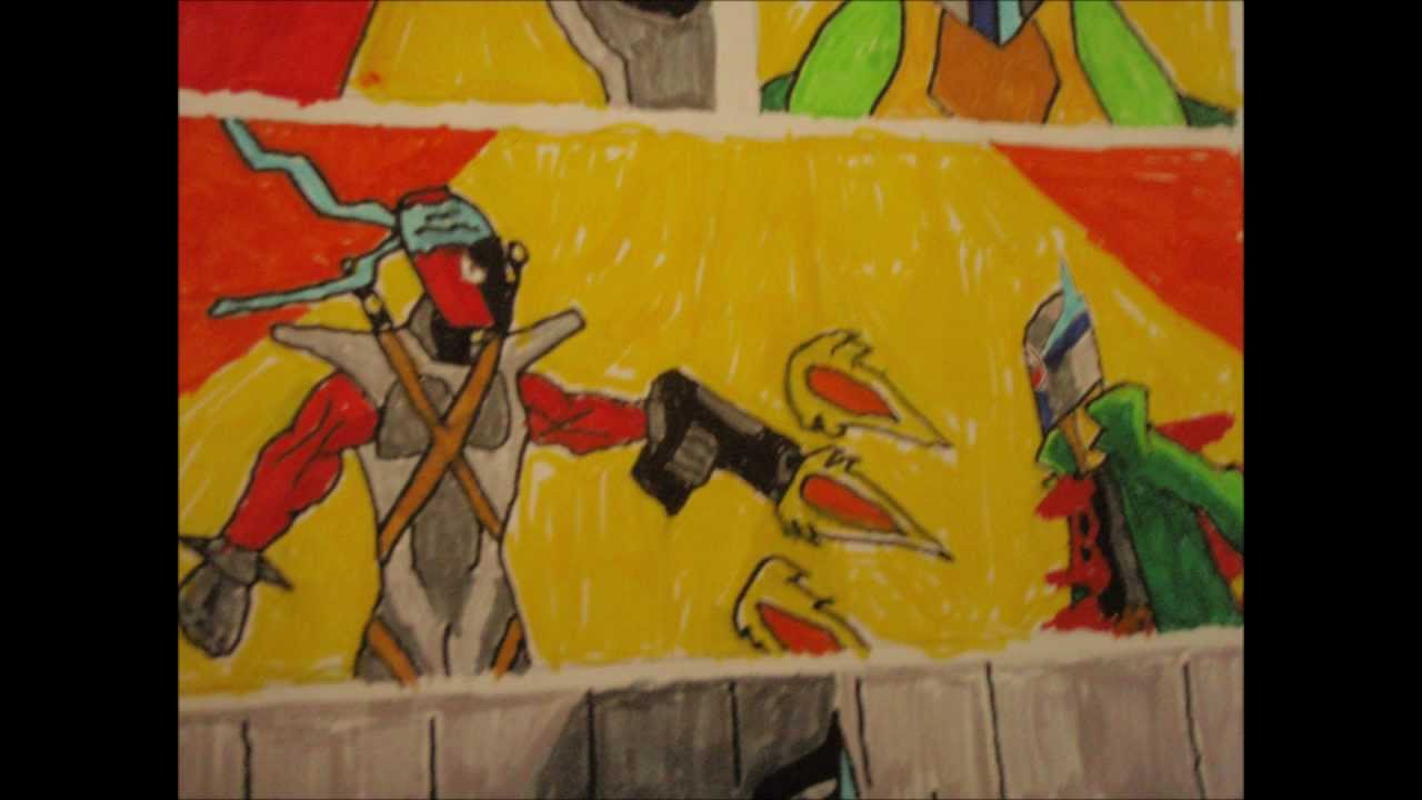 My Awsome Home Made Comic Book - YouTube