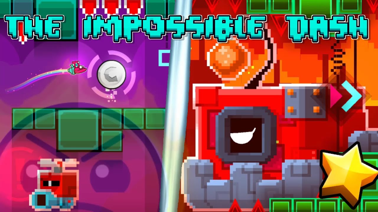 "The Impossible Dash" by (16Lord) All Coins [Geometry Dash] - YouTube