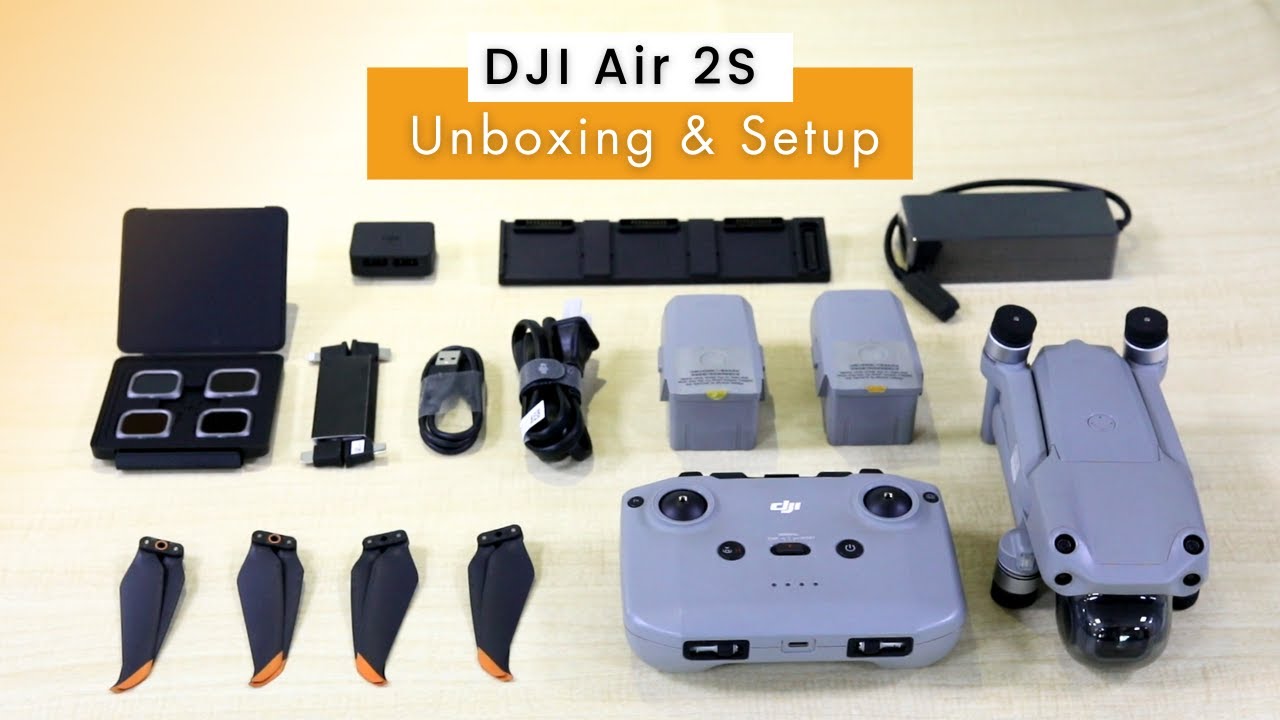 01: Unboxing & Setup - DJI Air 2S Tutorial - YouTube
