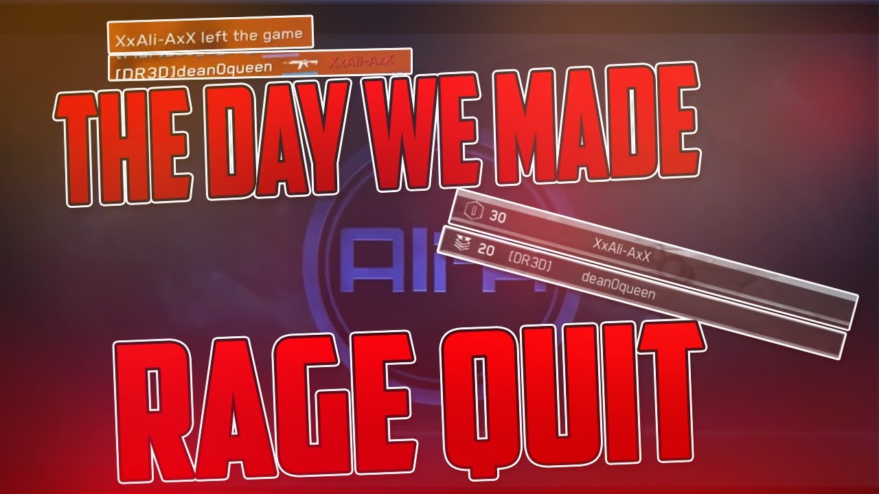 THE DAY WE MADE ALI A RAGE QUIT IN 30 SECONDS @OMGItsAliA - YouTube