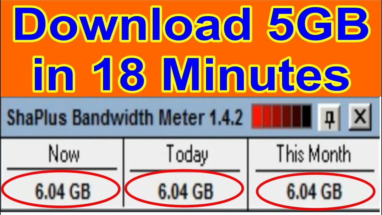 5GB Download In 18 Minutes Wifi Speed Check YouTube