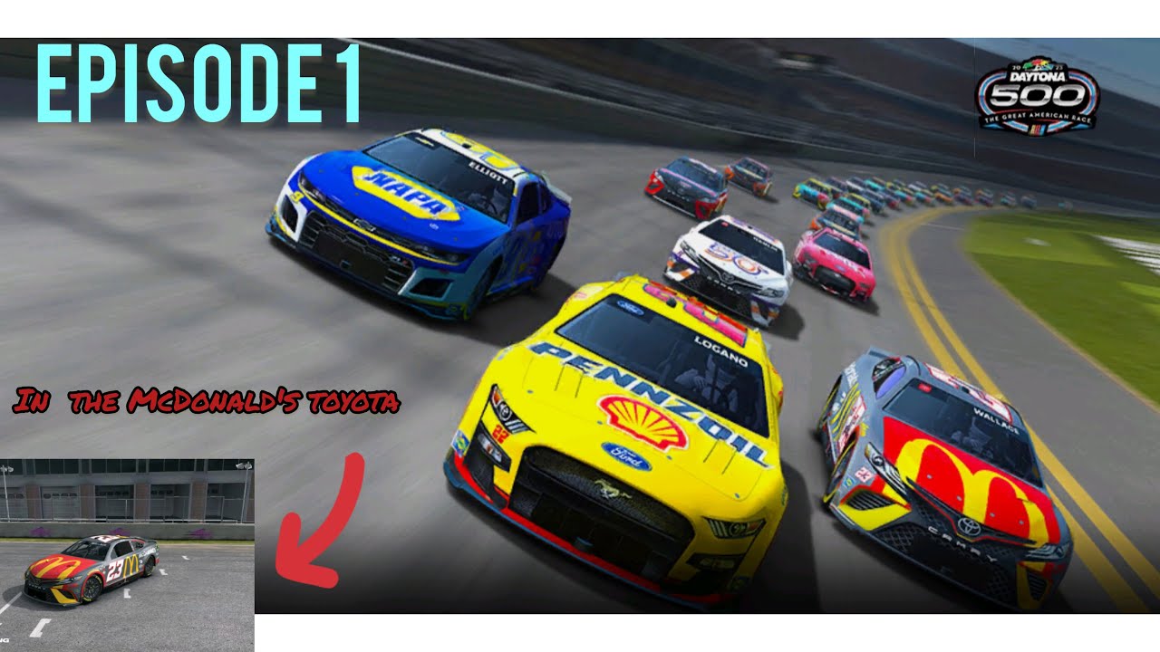 RR3 Nascar DAYTONA 500 Event episode -1 - YouTube
