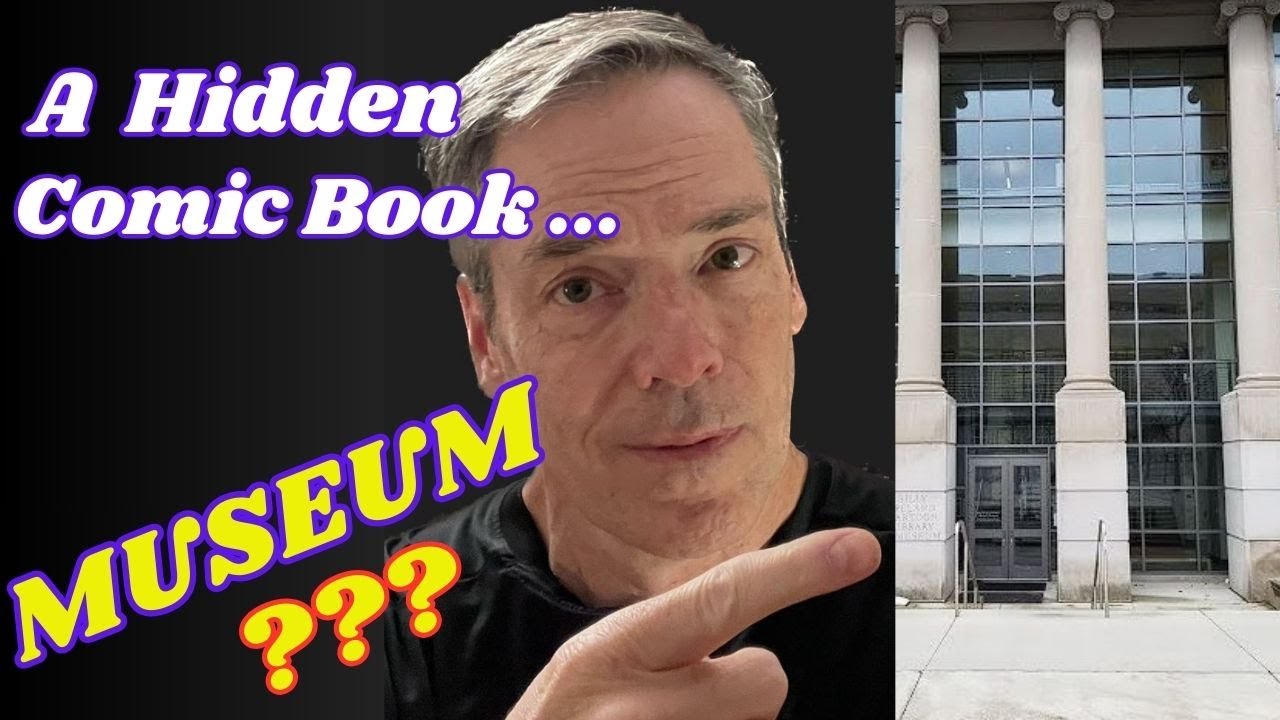 A HIDDEN Comic Book...MUSEUM ??? - YouTube