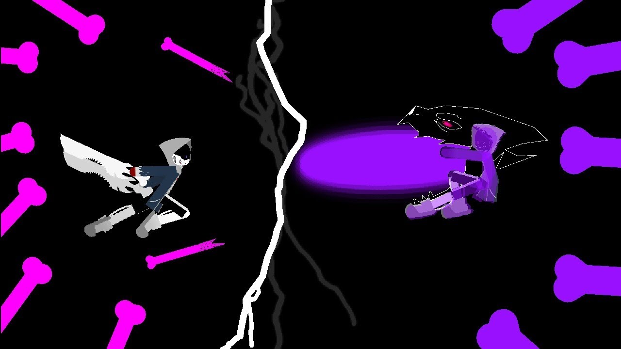 LG Dust sans vs Dustdust sans/Stick nodes pro\ part [2/3] - YouTube