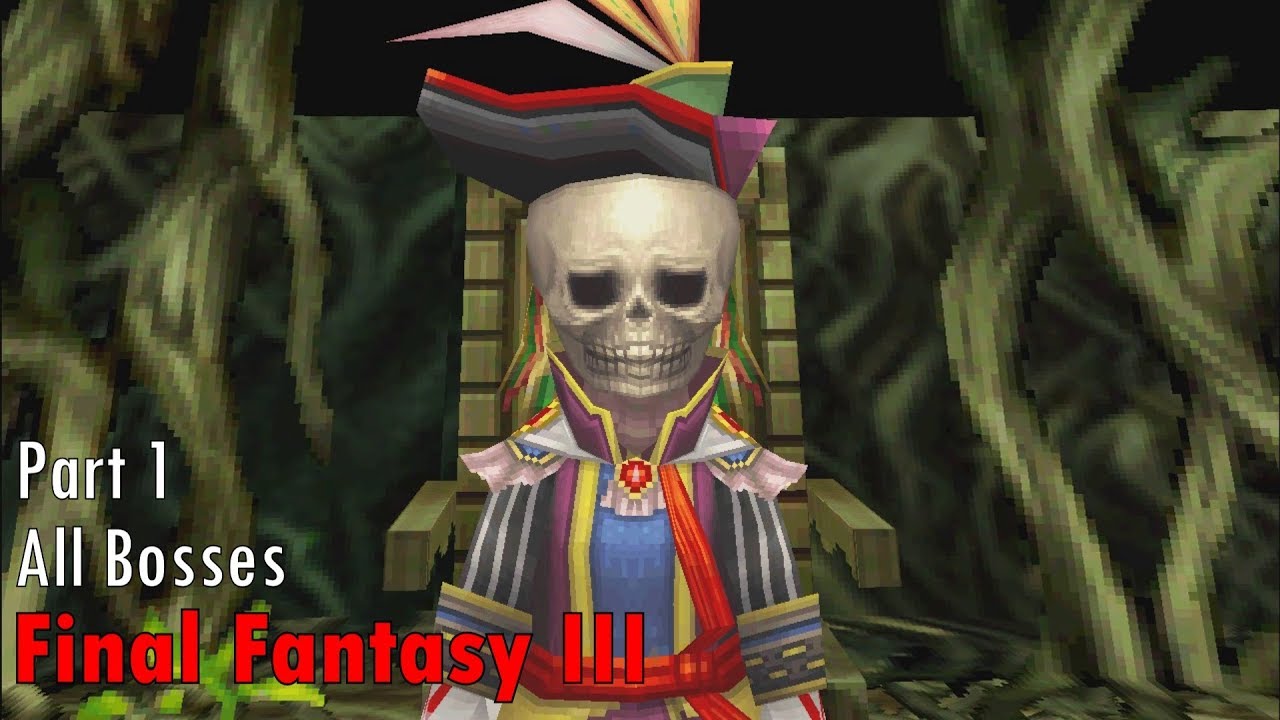 Final Fantasy III All Bosses Part 1 - YouTube