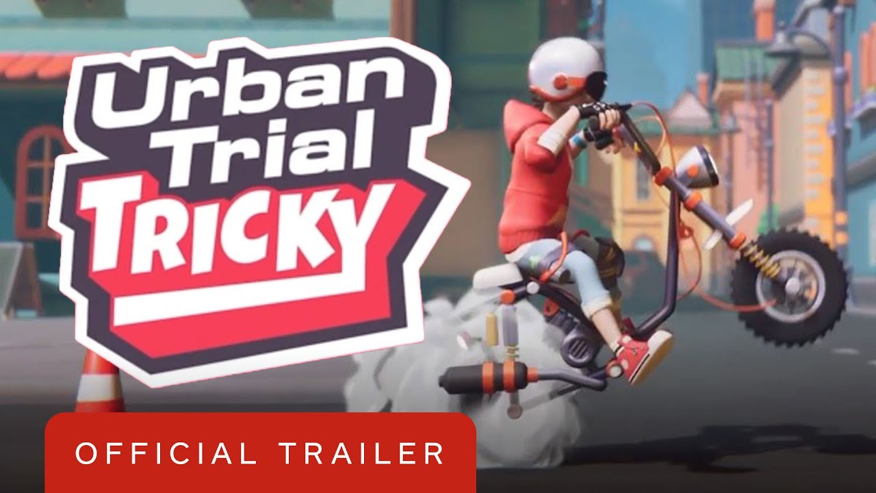 Urban Trial Tricky - Official Trailer | Summer of Gaming - YouTube