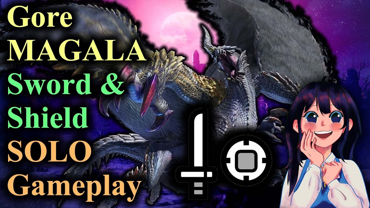 SNS | Noob Girl tried solo Gore Magala | Normal run | Gameplay Monster ...