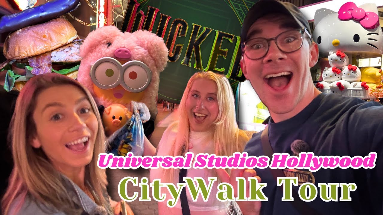 CityWalk Universal Studios Hollywood | Wicked, Hello Kitty Cafe, & Epic ...