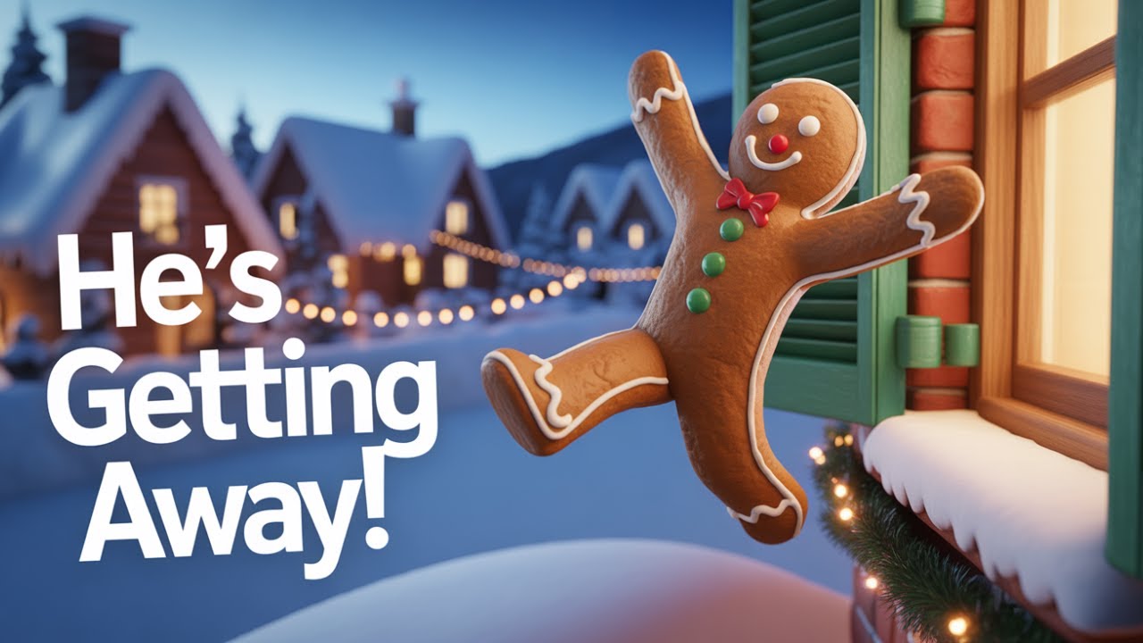 Gingerbread Man Comes to Life | Christmas Animation - YouTube