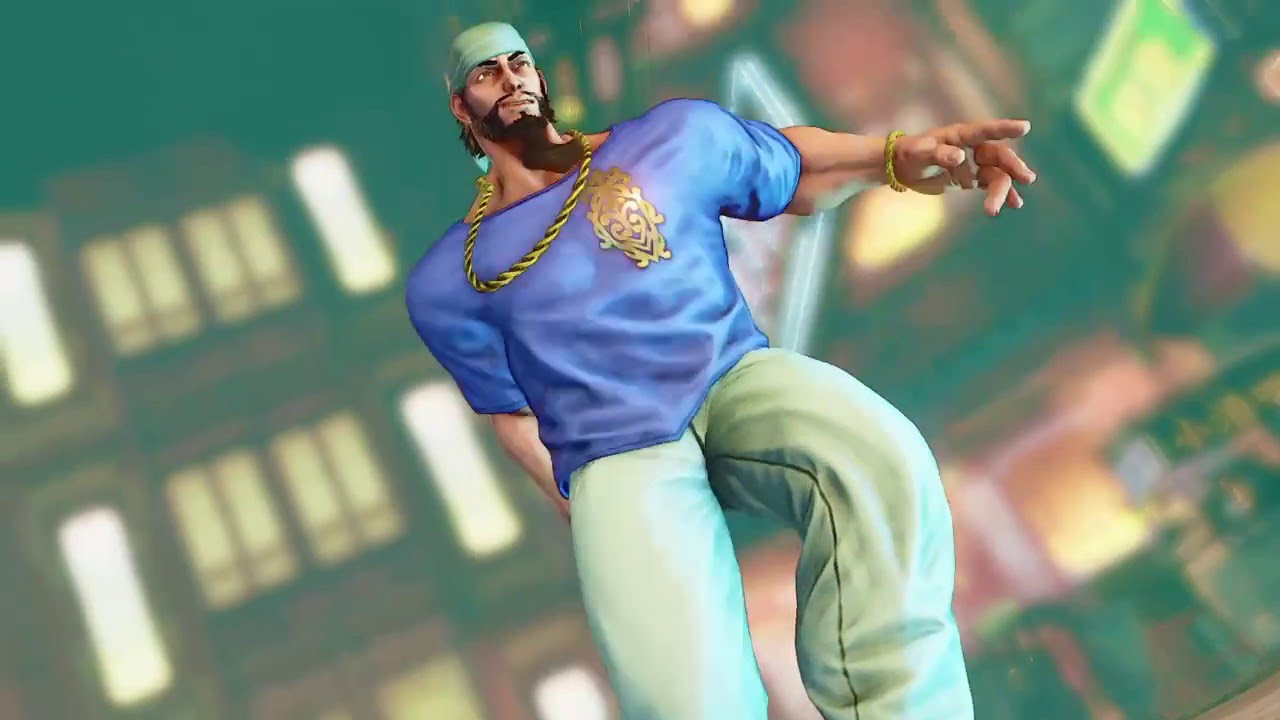 STREET FIGHTER V Rashid vs Rashid (Story Mode Costume) - YouTube