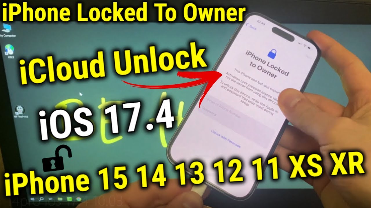 How To Bypass iPhone Locked To Owner Unlock iCloud iPhone 14 11 12 13 ...