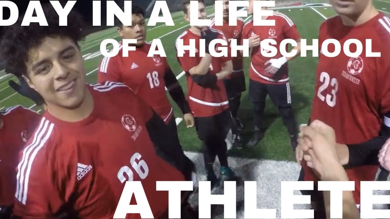A DAY IN A STUDENT ATHLETE LIFE - YouTube