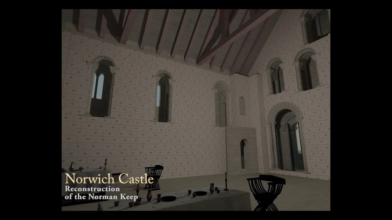 Reconstruction of the Norman Keep - Norwich Castle GCSE resource - YouTube