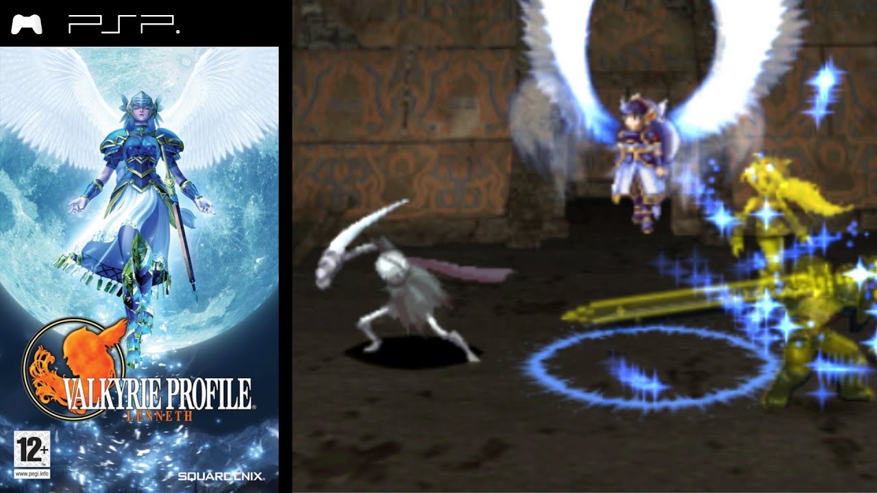 Valkyrie Profile: Lenneth ... (PSP) Gameplay Peek - YouTube