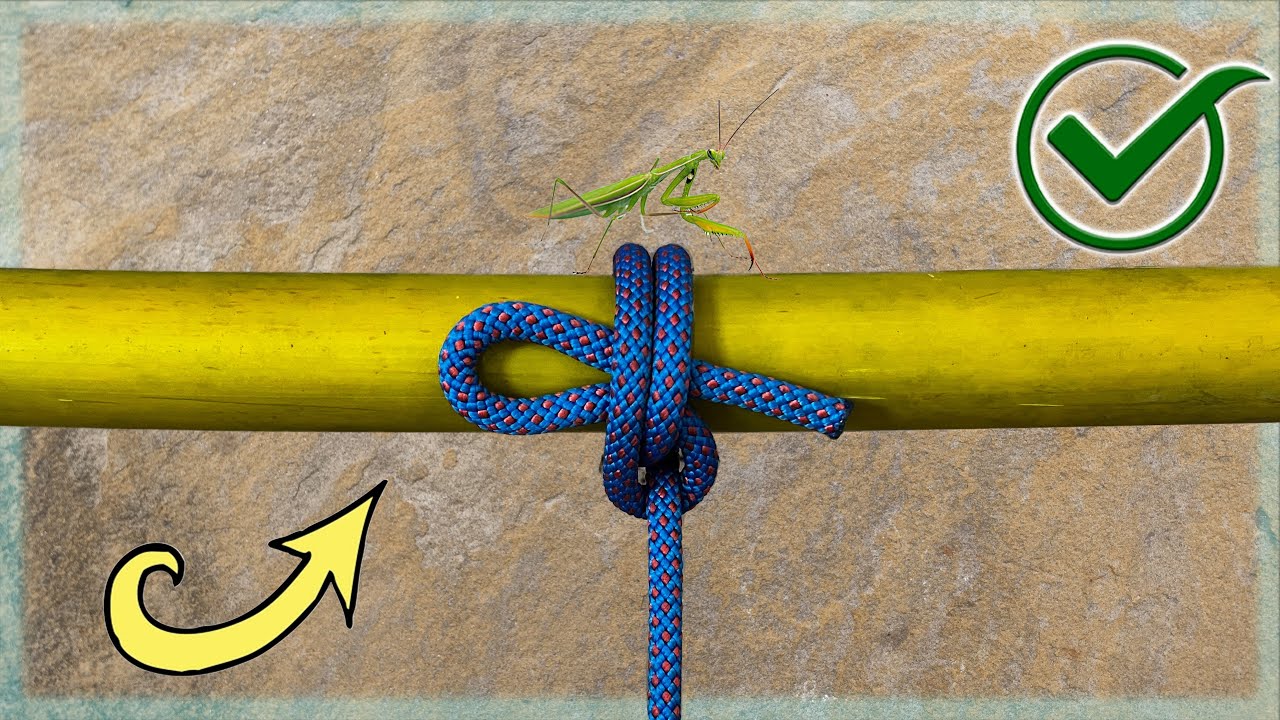 Wow, you now know these node secrets, practical knotting skills! - YouTube