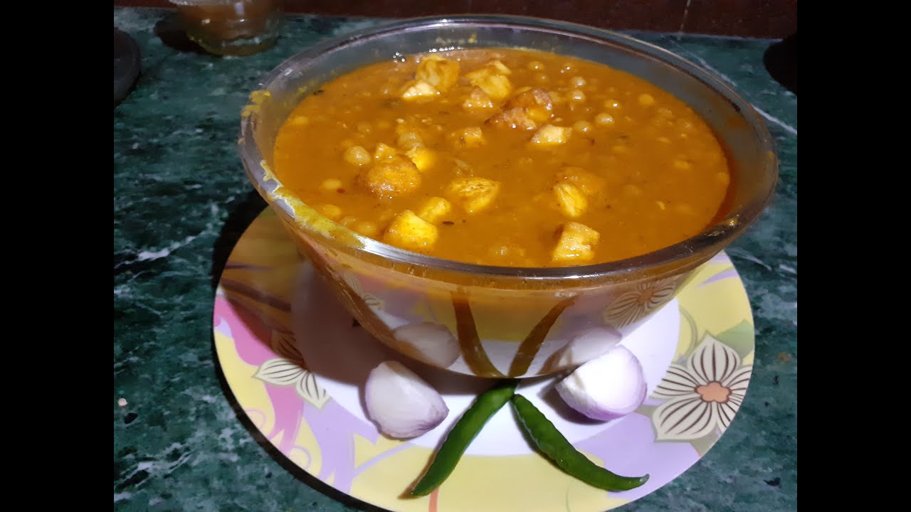 Paneer Ghugni | Ghugni | Paneer | Chhanda's Kitchen - YouTube