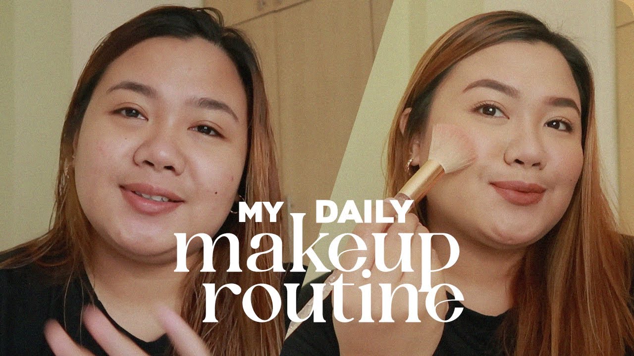 my EASY daily makeup routine - YouTube