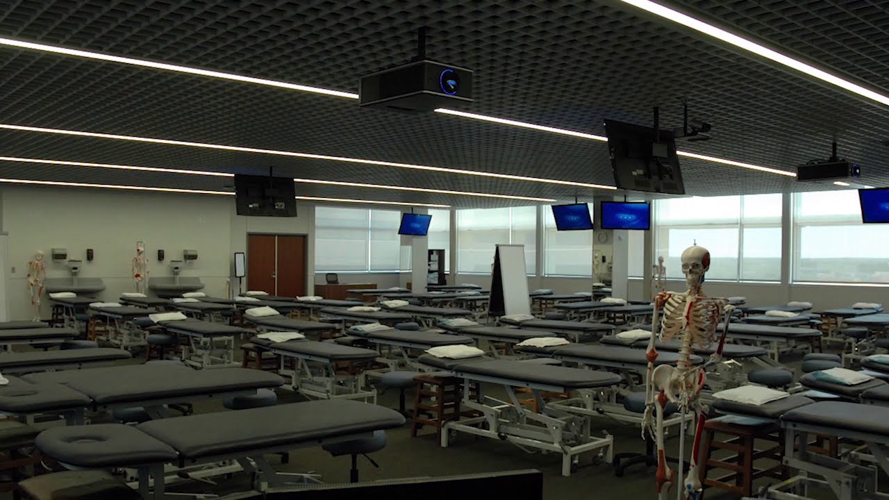 UNTHSC OMM Anatomy and MET labs - YouTube