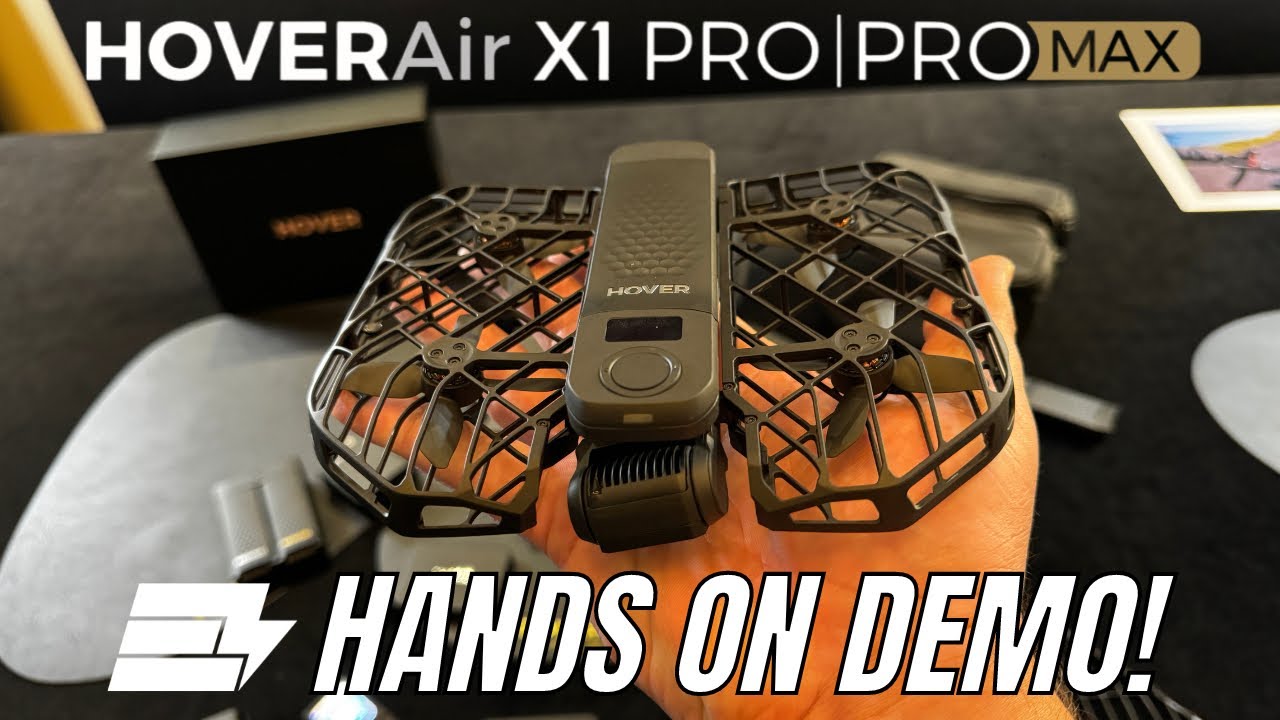 HoverAir X Pro / Pro Max - HANDS ON FIRST LOOK! - YouTube