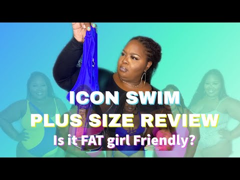 ICON SWIM PLUS SIZE TRY ON HAUL 2020 🧐 Is it FAT girl friendly?🤨⁉️