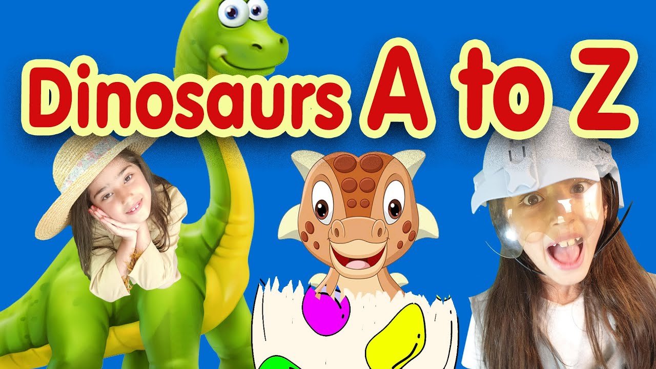 The Dinosaurs Song | ABC of Dinosaurs | Learn Dinosaur Names ...