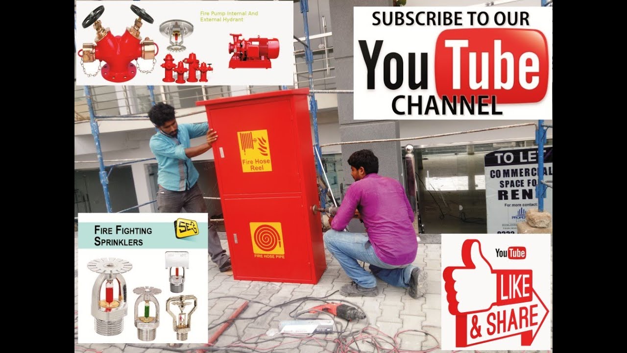 How to Install dual fire cabinet - YouTube