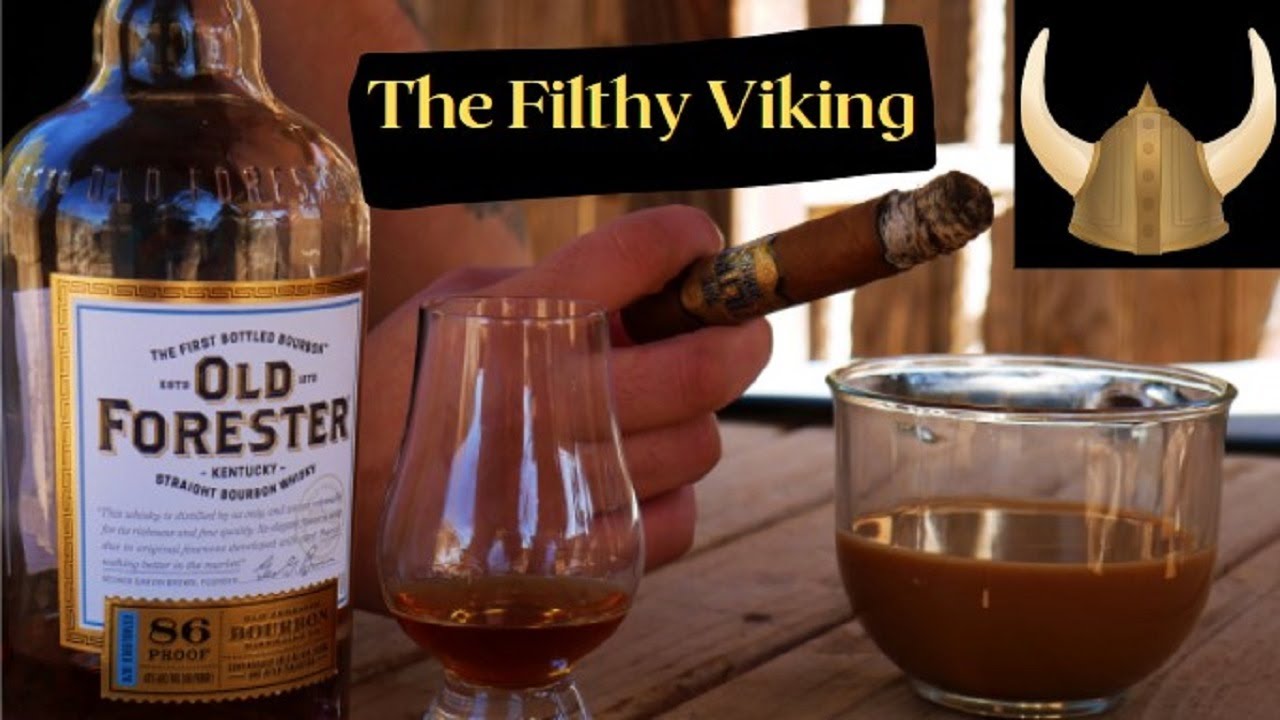The Filthy Viking Cigar Coffee and Bourbon Pairing - YouTube