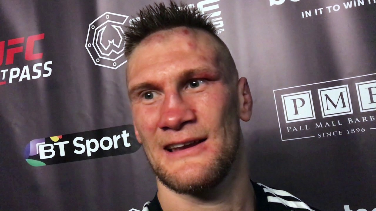 Alexander Jacobsen Post Fight CW 84 - YouTube