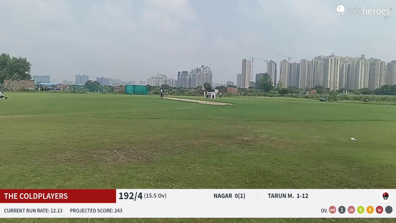League Matches Live Cricket Match | Noida Red Leather Ball Saturday ...