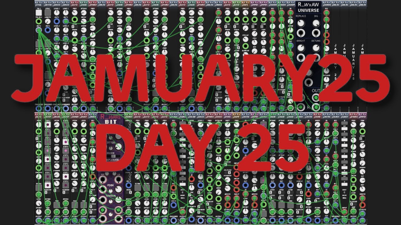 R_Ware Jamuary25 - Day25 - Mesmer Effect - Voltage Modular - YouTube