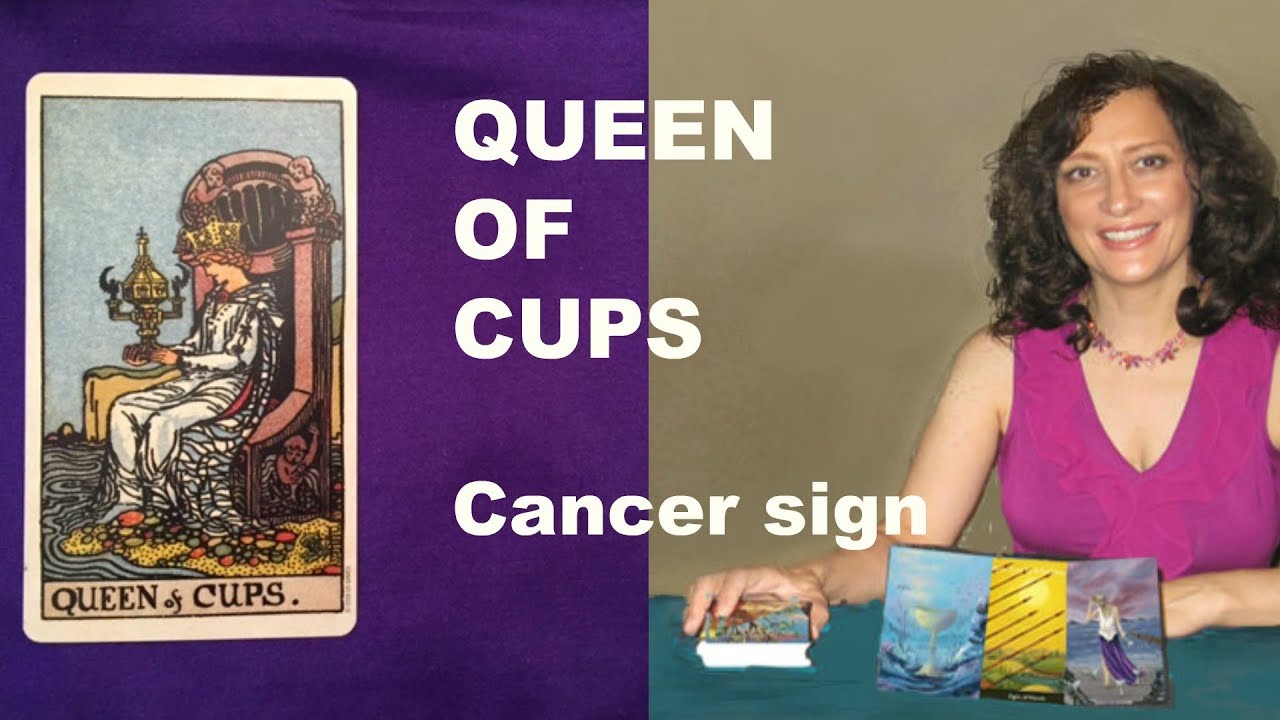 QUEEN of CUPS Tarot Reading (CANCER) - YouTube