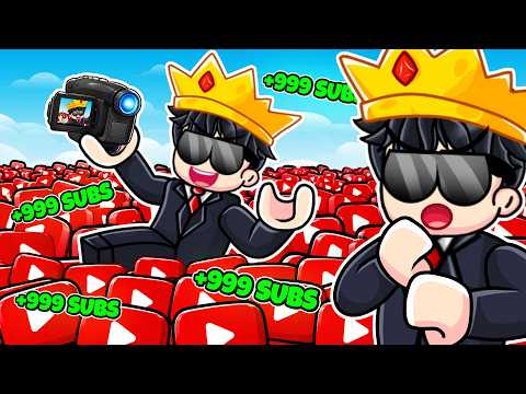 I Became the BIGGEST YOUTUBER in Roblox!