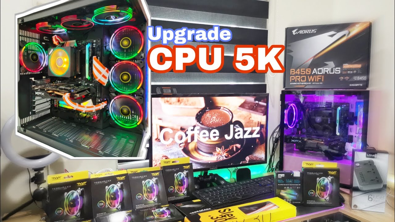 Done upgrade CPU 5K😘Armaggeddon Nimitz TR 8000 Case - PC Gaming - YouTube