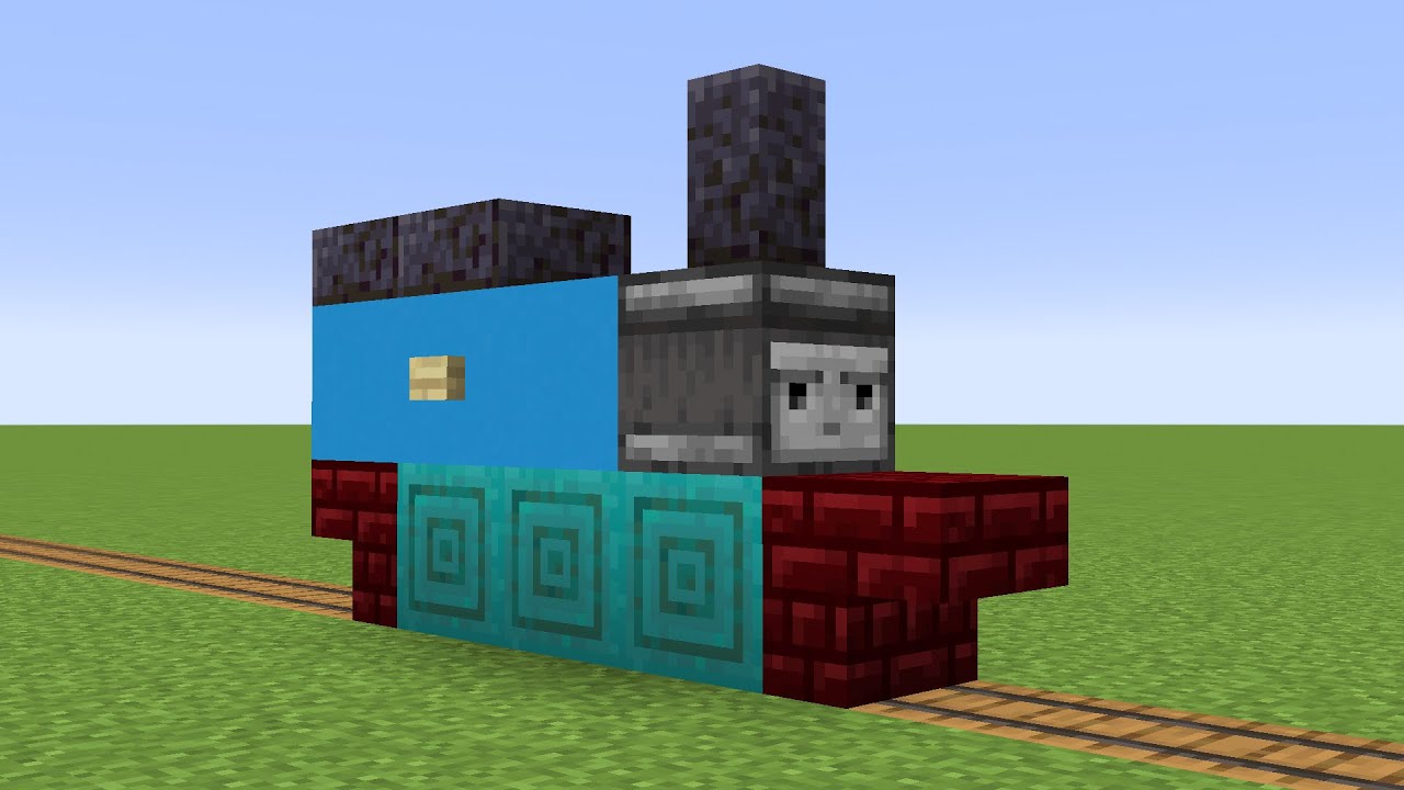 how to make thomas in minecraft - YouTube