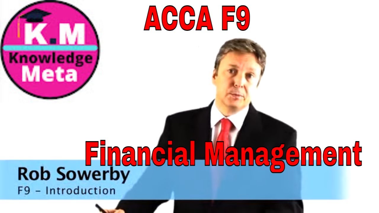 ACCA F9 - Lecture 1 - Introduction - YouTube
