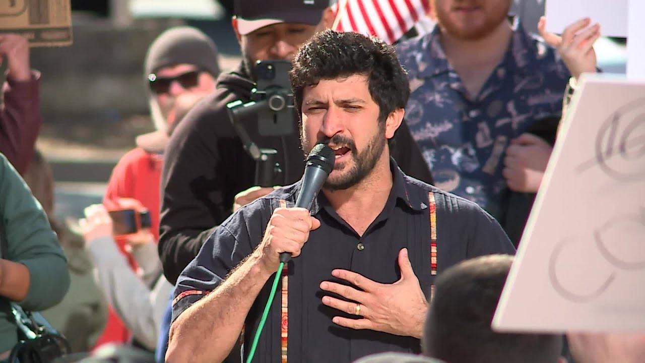 U.S. Rep. Greg Casar speaks at anti-ICE protest - YouTube