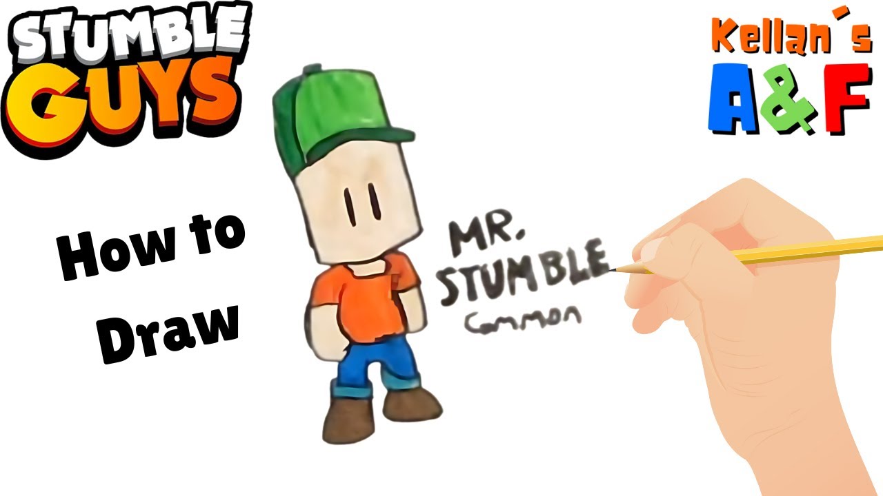 How to Draw MR. STUMBLE | Stumble Guys - YouTube