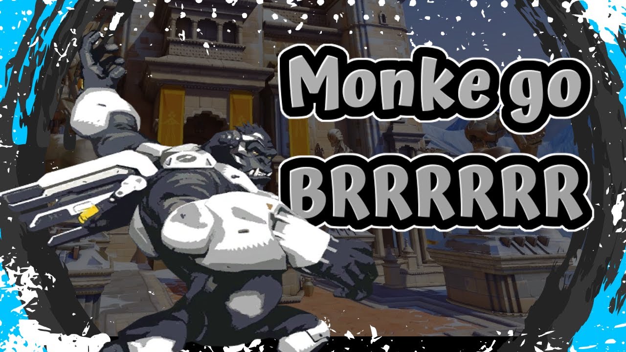 Monke go BRRR : Overwatch 2 Winston Gamepaly - YouTube