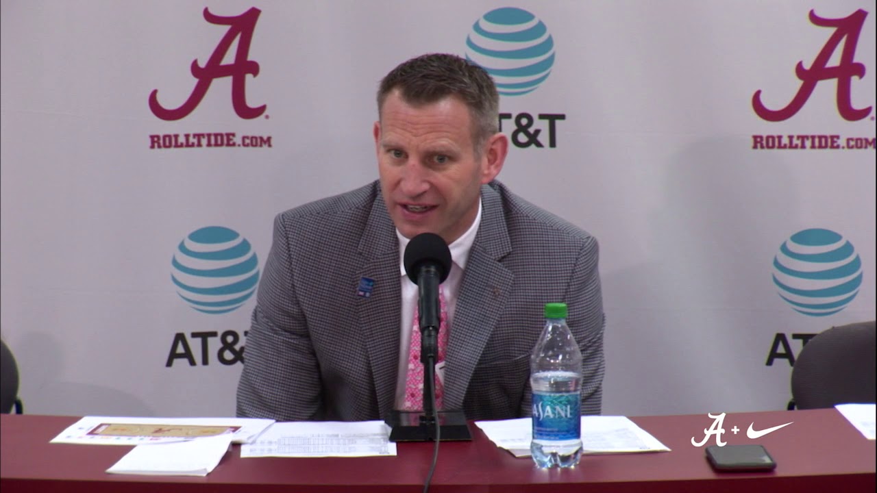 Postgame Press Conference: Alabama def. Kansas St, 77-74 - YouTube