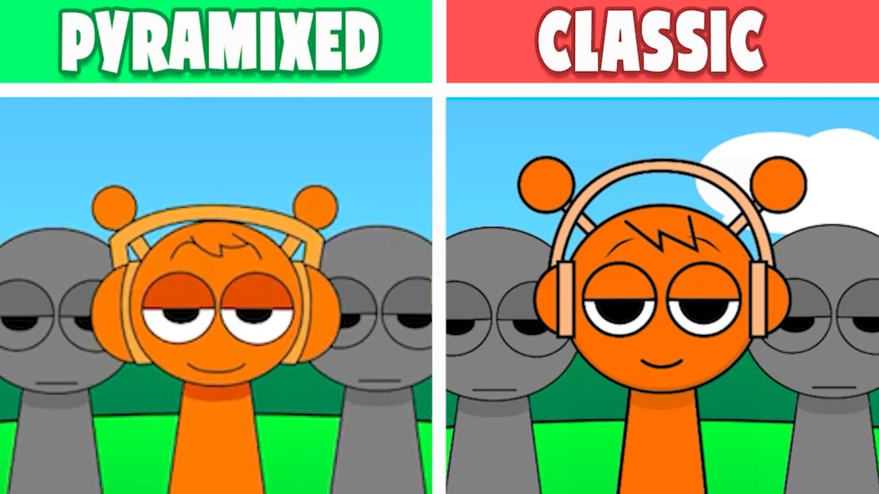 Incredibox Sprunki - Pyramixed But NEW Classic Style | Normal VS Horror ...