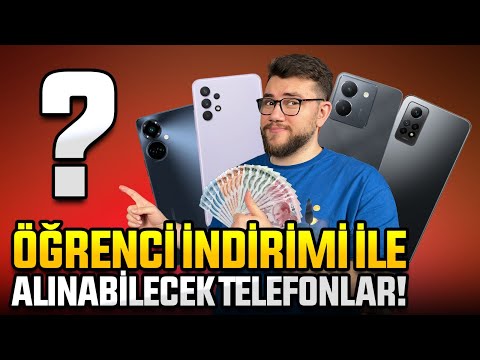 Öğrenci indirimiyle alınabilecek 10 telefon! İşte vergi indirimli telefonlar!