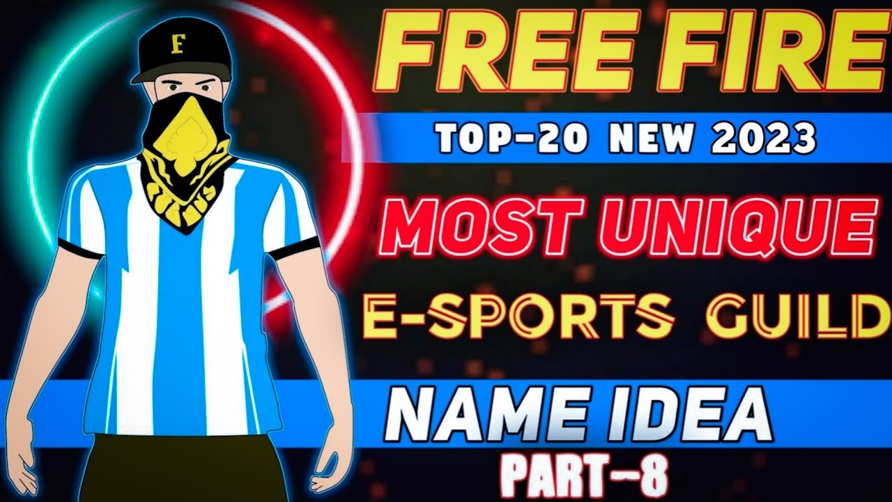 Free Fire Most Unique Guild name 😱🔥 | Guild Name in Free fire | Best ...